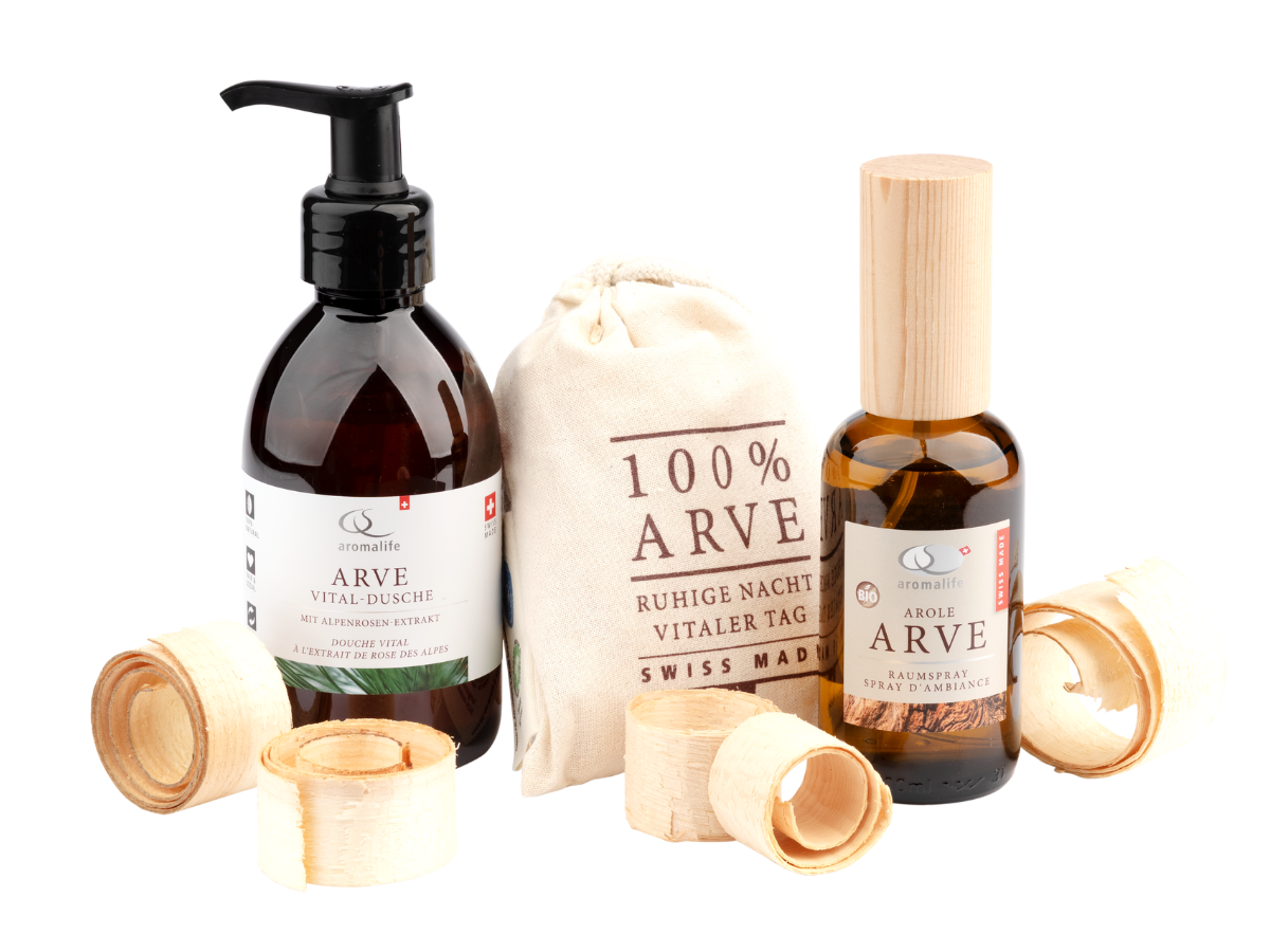 Aromalife Arve "Engadin" Geschenkset – Aromalife